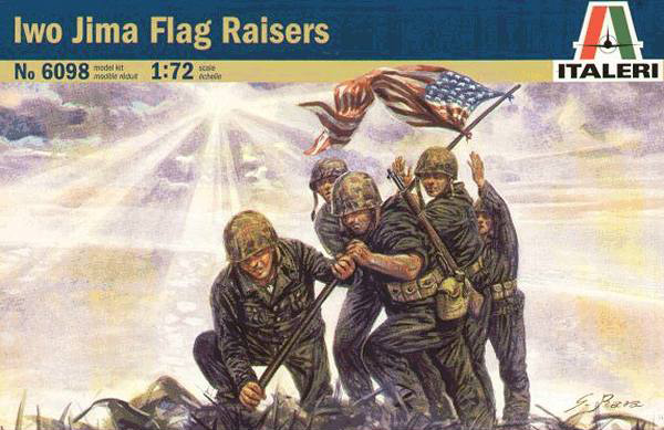 ITALERI Iwo Jima flag raisers
