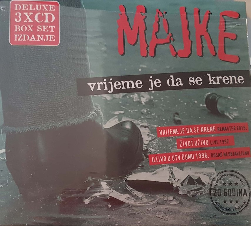 MAJKE – VRIJEME JE DA SE KRENE-DUPLI CD