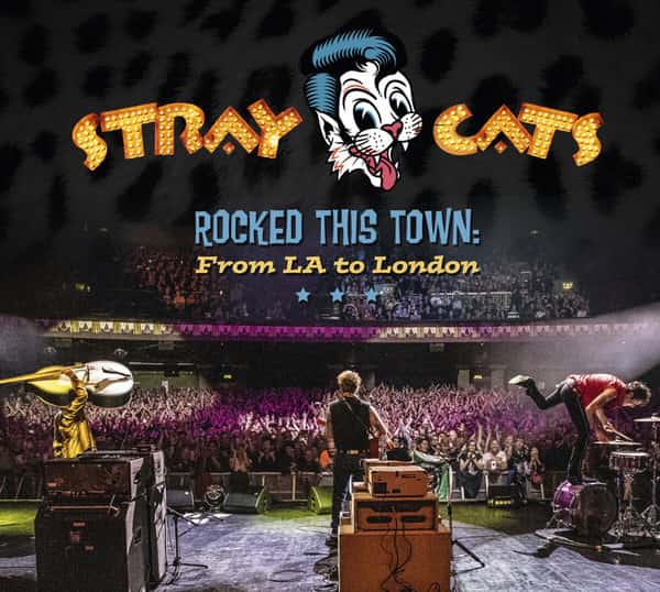 STRAY CATS – ROCKED THIS TOWN LP