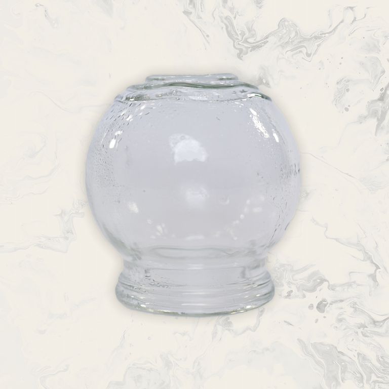 Staklena vakuum čaša-ventuza br.4