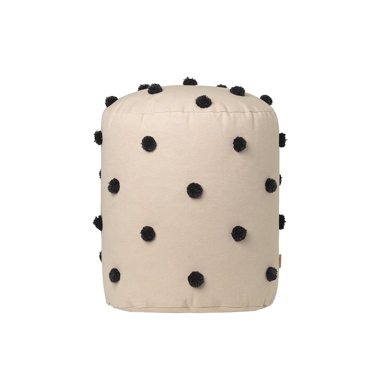 Dot Tufted Pouf tabure