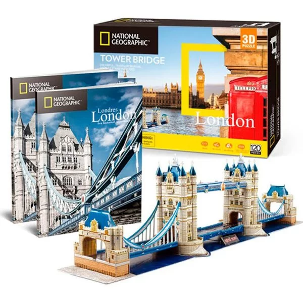 CUBBIC FUN PUZZLE TOWER BRIDGE..