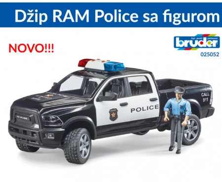 DŽIP RAM POLICIJSKI SA FIGUROM