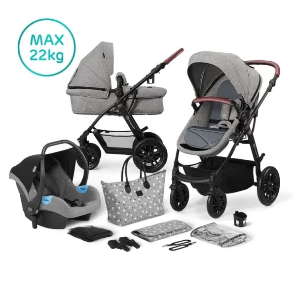 KOLICA XMOOV 3U1 GREY KINDERKRAFT