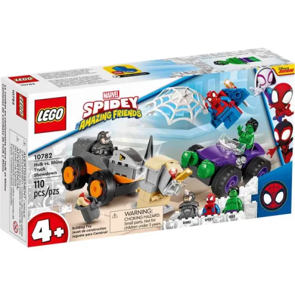 LEGO SPIDEY HULK VS.RHINO TRUCK