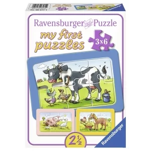 PUZZLE 3U1 KRAVA,PRASE,KONJ 06571