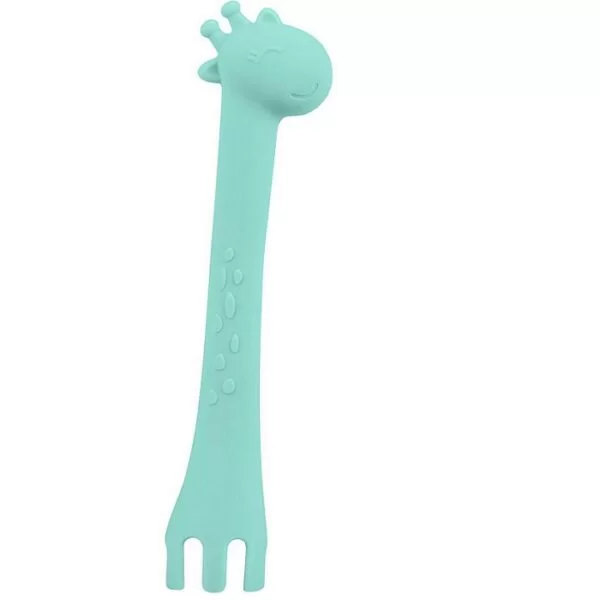 SILIKONSKA KAŠIČICA GIRAFFE MINT 81