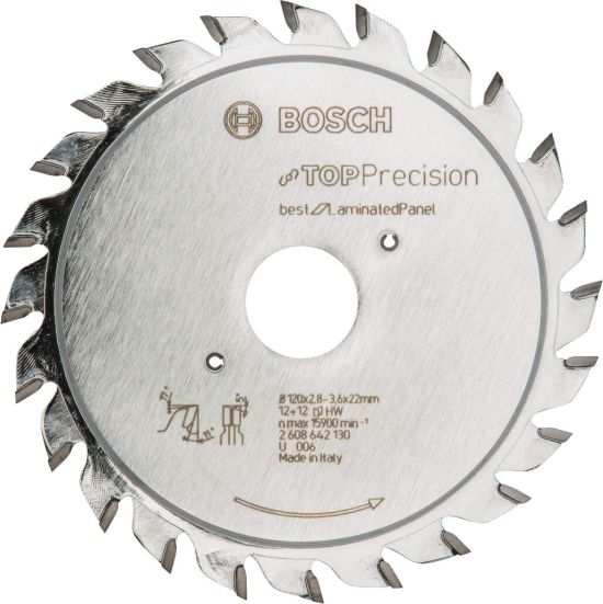 Predrezač za ivericu 120 x 22 x 2,8-3,6 mm, 12+12 ES Bosch (2608642130)