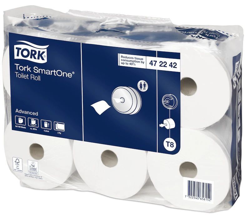 Tork SmartOne® T9 sistem toaletna rolna 472242