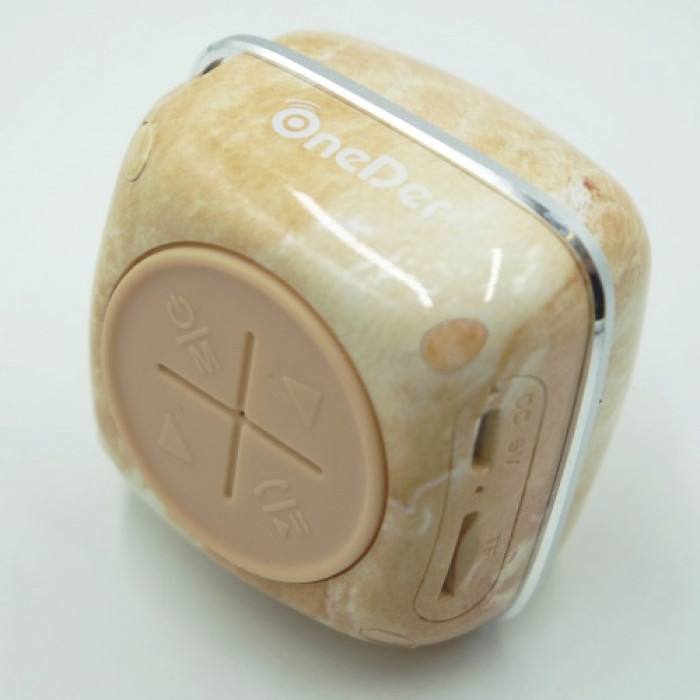 Bluetooth zvucnik wireless OneDer V16 svetlo braon