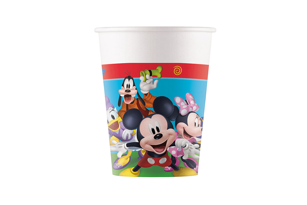 Čaše Mickey rock the house 200ml – 8 kom