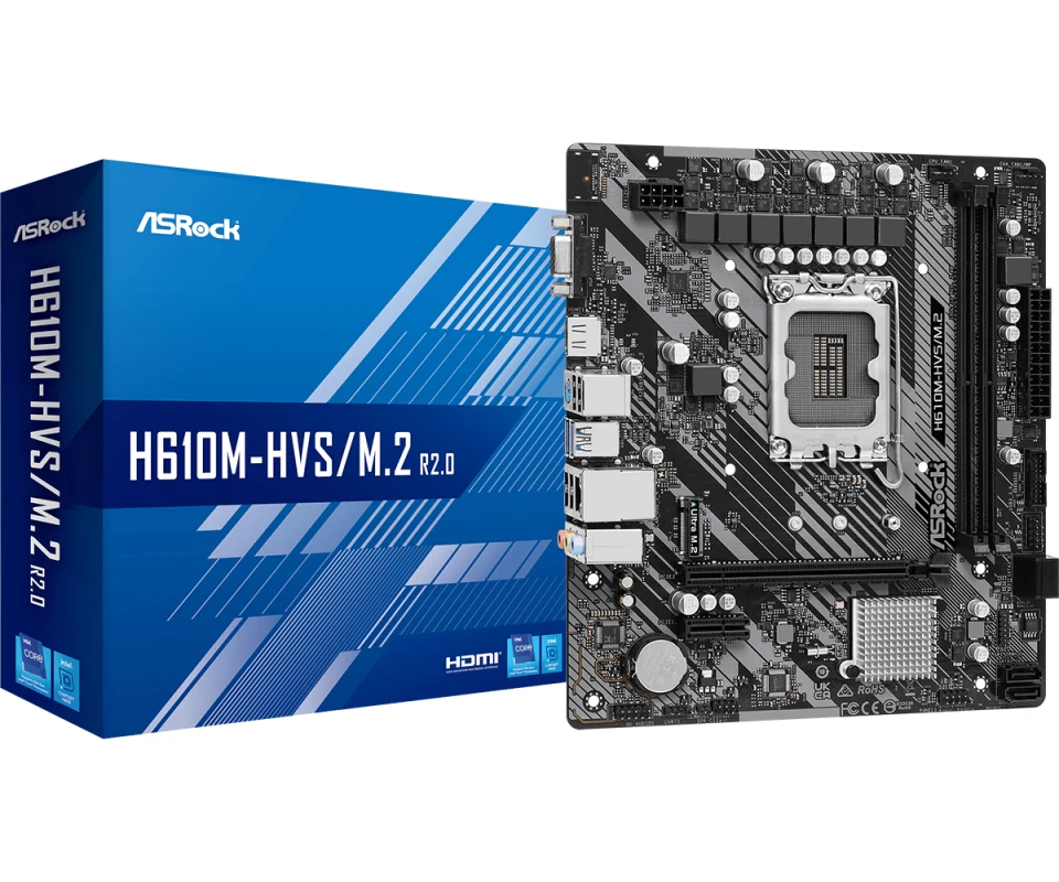 AsRock H610M-HVS/M.2 R2.0 matična ploča