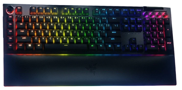 Razer BlackWidow V4 Pro RGB mehanička gejmerska tastatura crna
