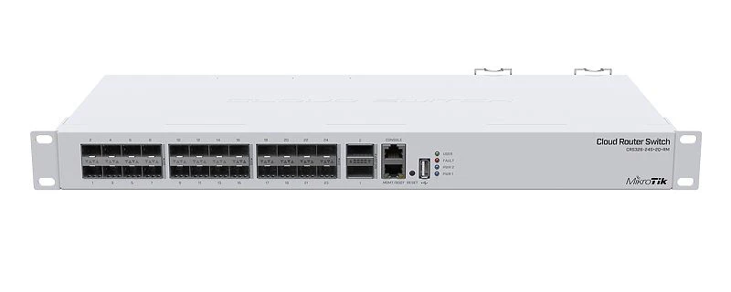 Mikrotik (CRS326-24S+2Q+RM) RouterOS SwOS L5 switch 24-portni