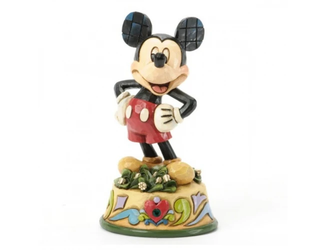 Jim Shore (022459) February Mickey Mouse figurica