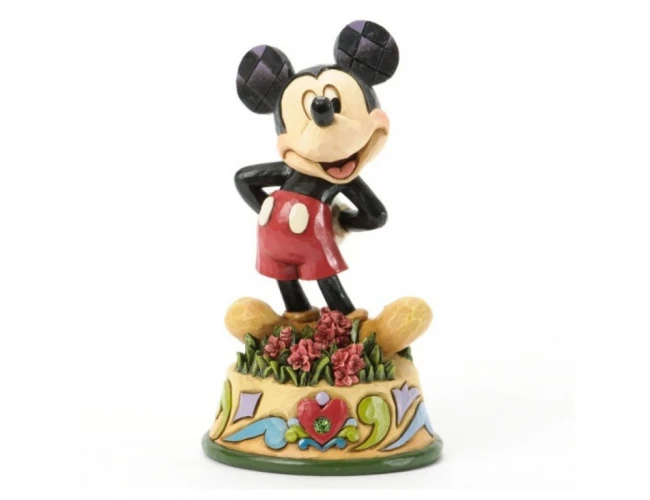 Jim Shore (022465) August Mickey Mouse figurica