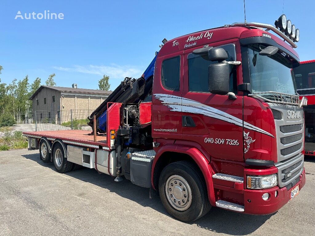 Scania G450 6x2*4 PM SP30.5 kamion platforma