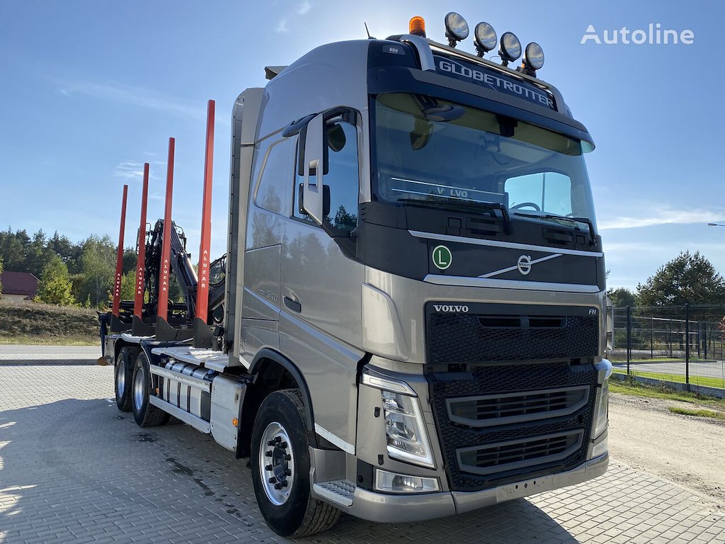 Volvo FH 540 kran Kesla kamion za prevoz drva