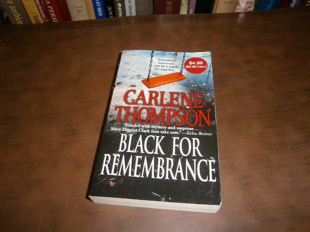 Carlene Thompson - Black for Remembrance