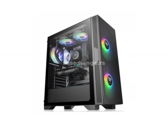 Kućište Thermaltake Versa T25 TG/Black/Win/SPCC/Tempered Glass*2/120mm/bez PSU