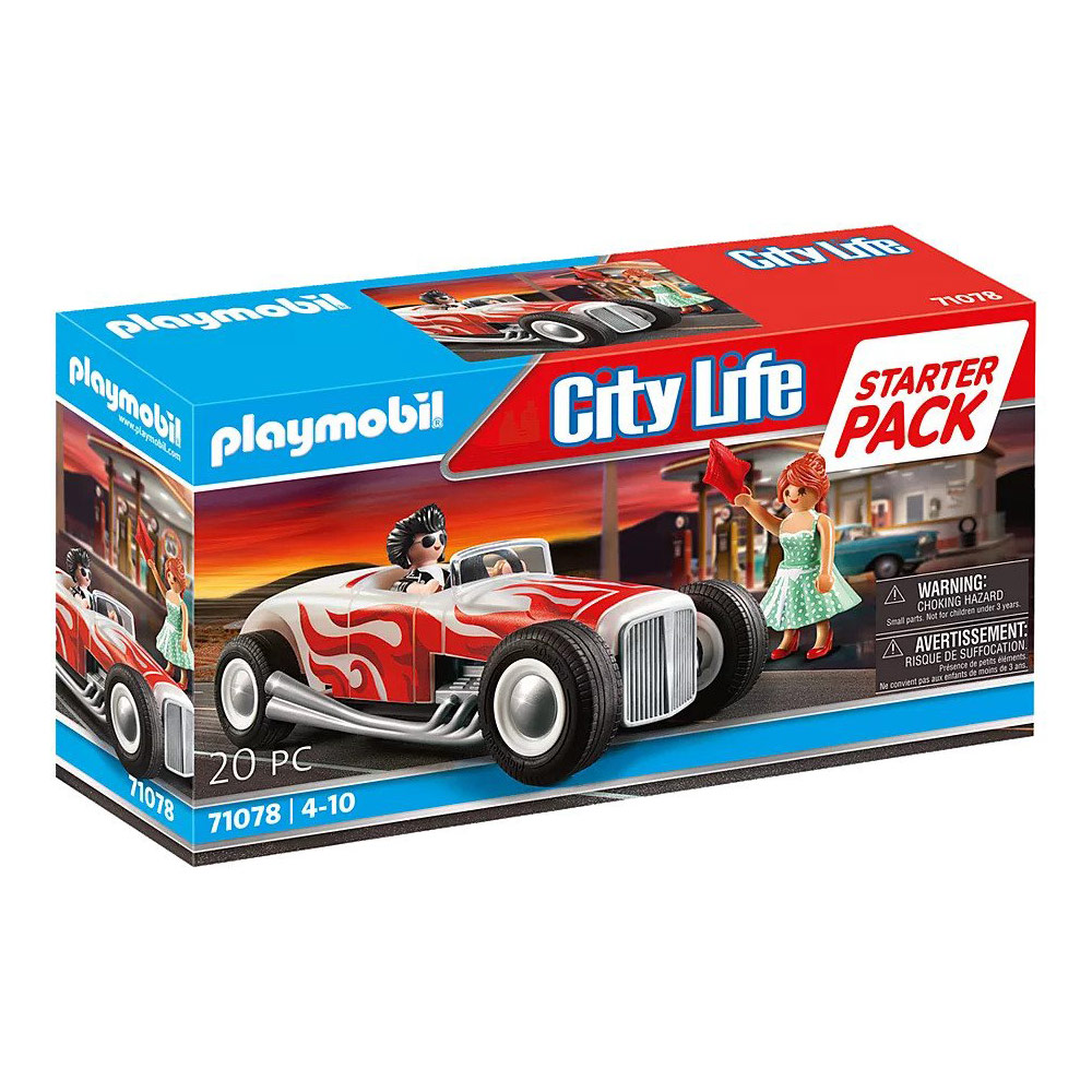 Playmobil City Life Hot Rod stari trkački auto