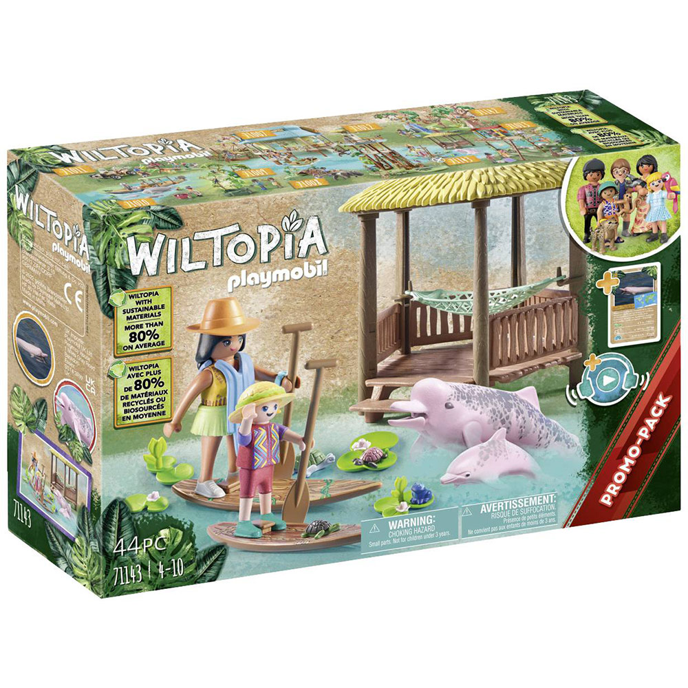 Playmobil Wiltopia Veslanje sa rečnim delfinima