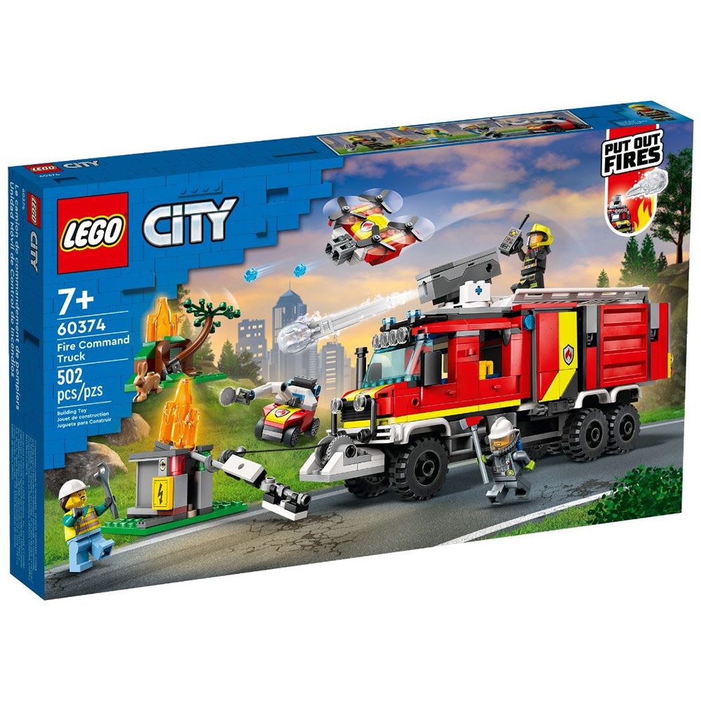 LEGO CITY Vatrogasno komandno vozilo