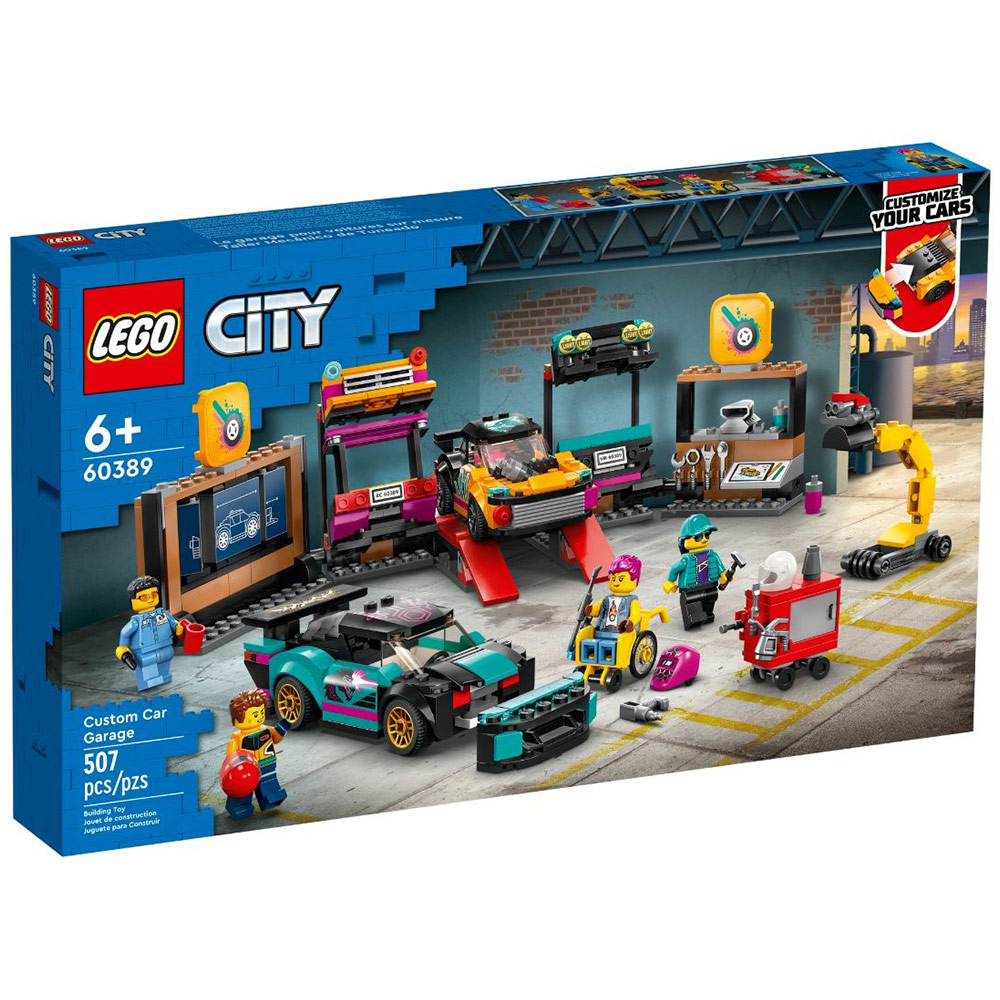 LEGO CITY Garaža za modifikovanje automobila
