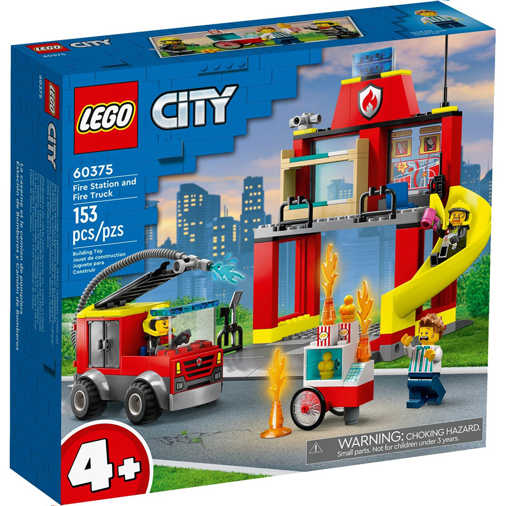 LEGO CITY Vatrogasna stanica i vatrogasno vozilo