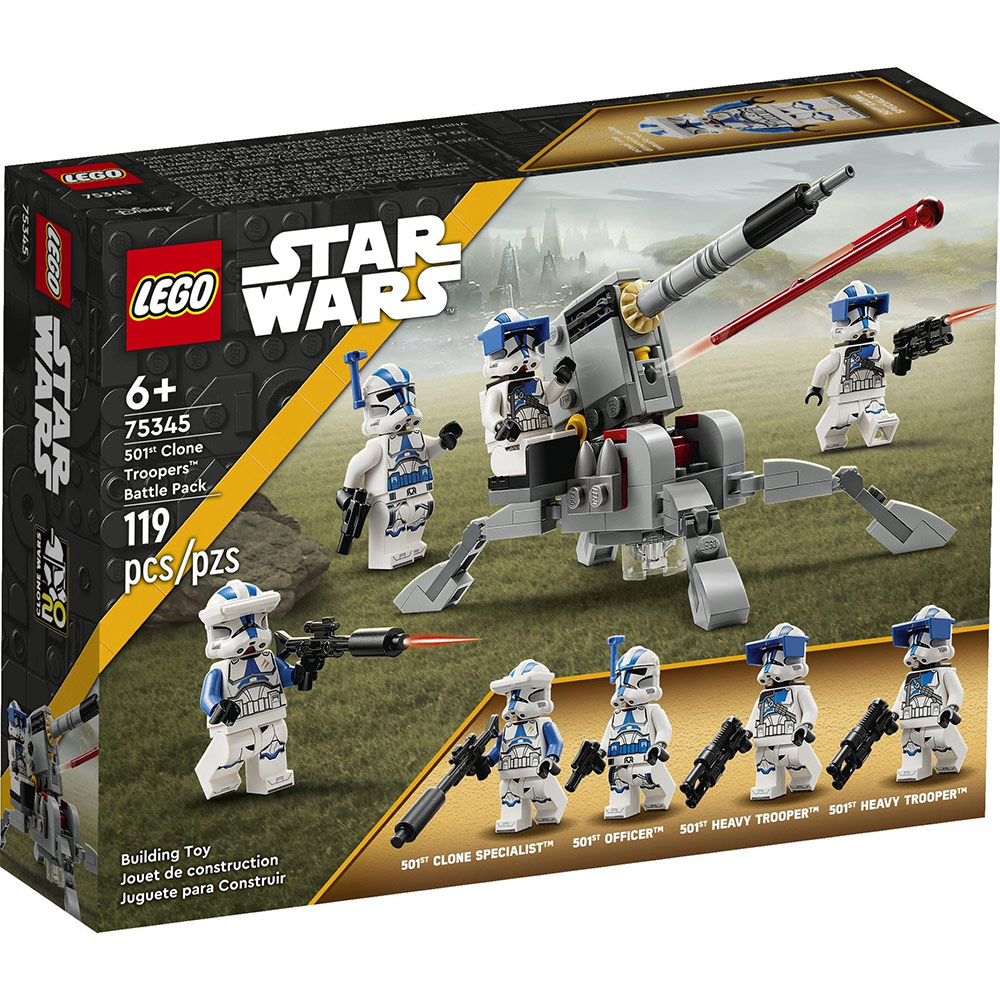 LEGO STAR WARS Bojno pakovanje: klon truperi 501. legije