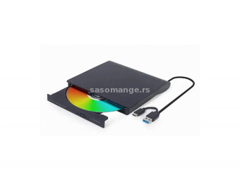 Eksterna optika DVD-USB-03 Gembird Tip C crni