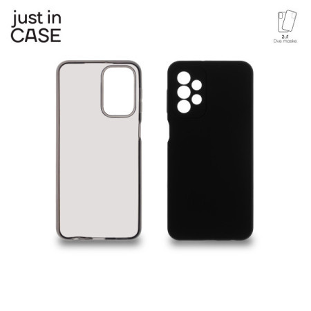 Just in case 2u1 extra case paket maski za telefon crni za Samsung galaxy A23 ( MIX222BK )