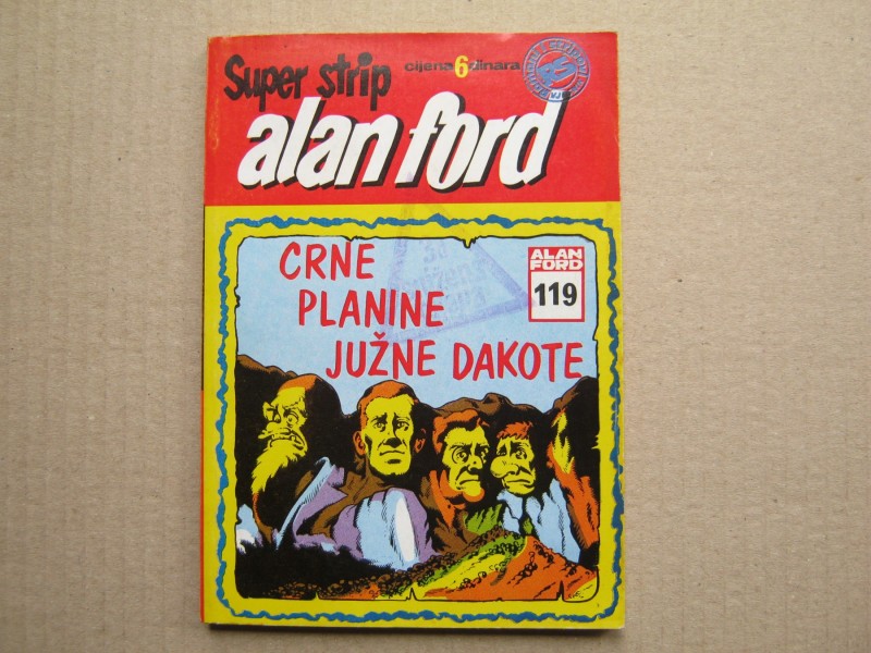 ALAN FORD: VJESNIK Br. 119 - CRNE PLANINE JUŽNE DAKOTE