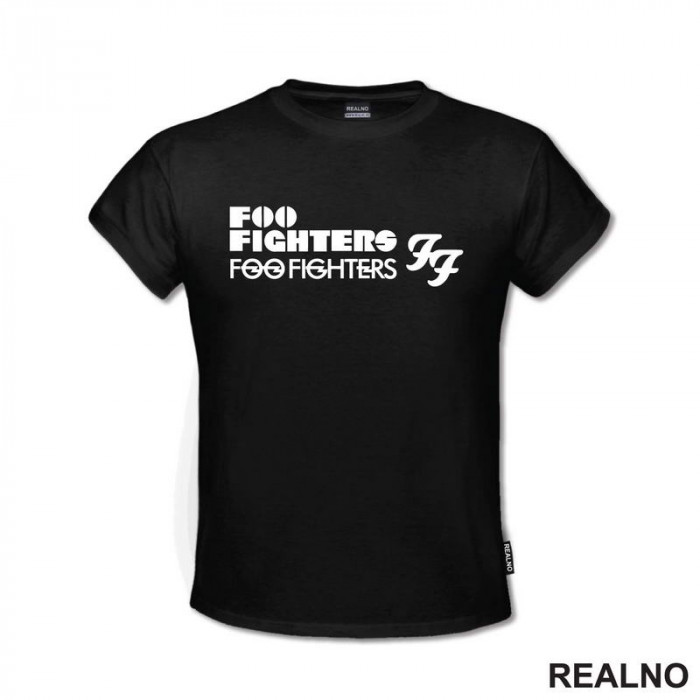 FOO FIGHTERS LOGO - MUZIKA - MAJICA