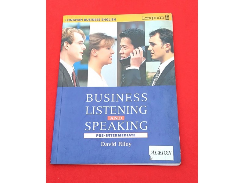 Business Listening and Speaking David Riley