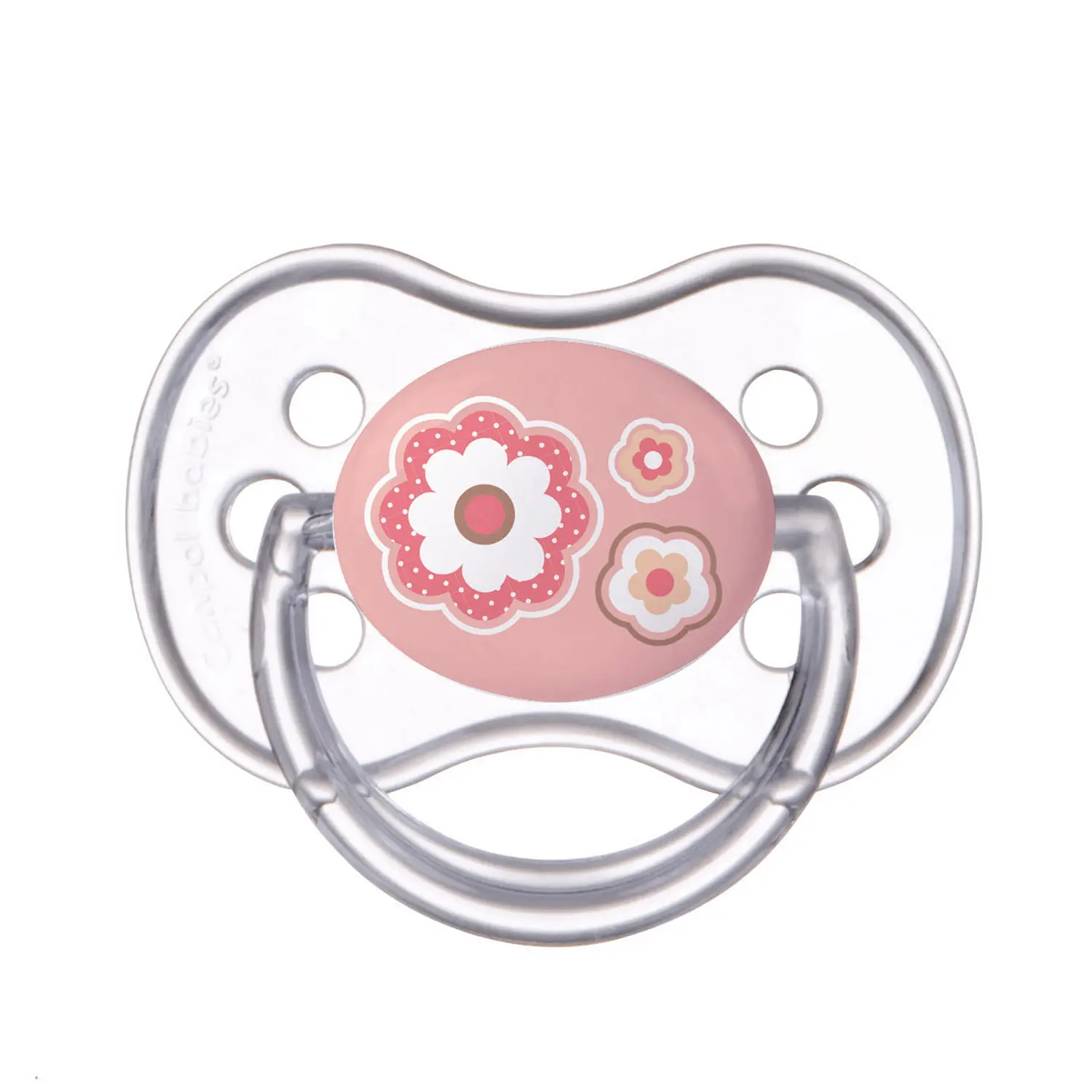 CANPOL BABIES Silikonska varalica Newborn baby 0-6M 22/562 roze