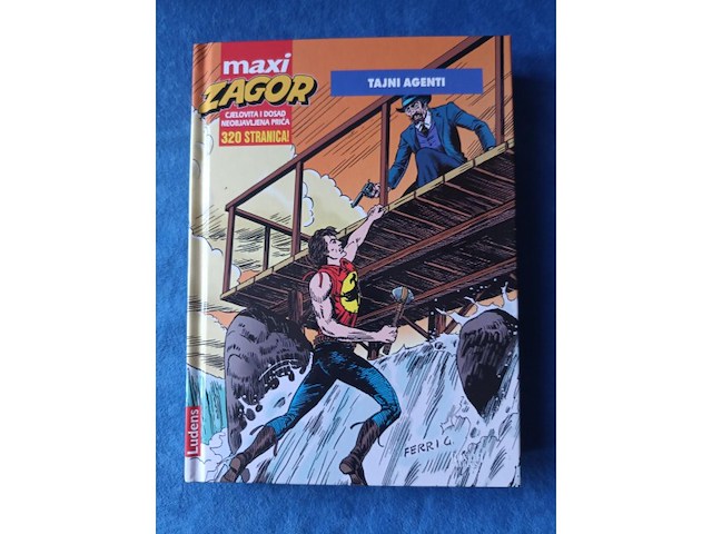 ZAGOR MAXI 6 TAJNI AGENTI - HC