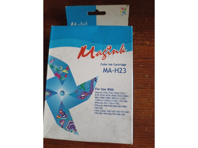 MA- H23 color kertridž za HP (Cyan/Magenta/Žuta)