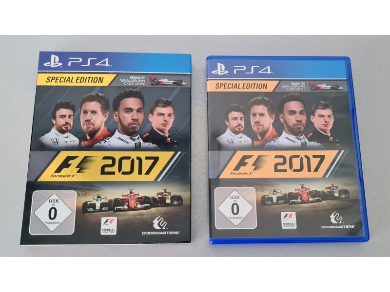 F1 2017 Formula 1 SPECIAL EDITION PS4 Odlično očuvana