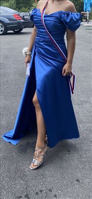 Svečana haljina - plava vel. 40
