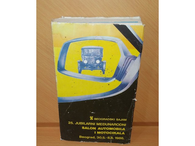 25. MEĐUNARODNI SALON AUTOMOBILA I MOTOCIKALA 1986.