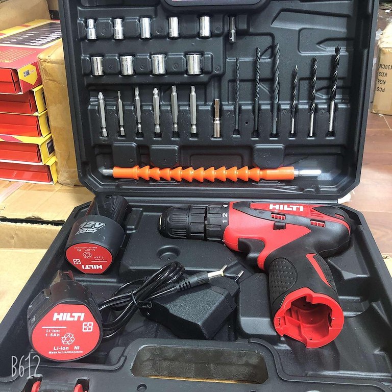 12V HILTI aku busilica sa alatom novo – 12V HILTI aku busilica sa alatom novo