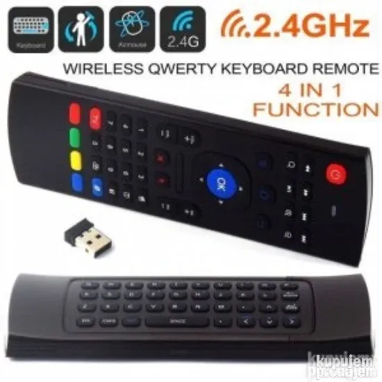 Air fly mous (Miš i Tastatura za Tv box, Smart televizore) – Air fly mous (Miš i Tastatura za Tv box, Smart televizore)