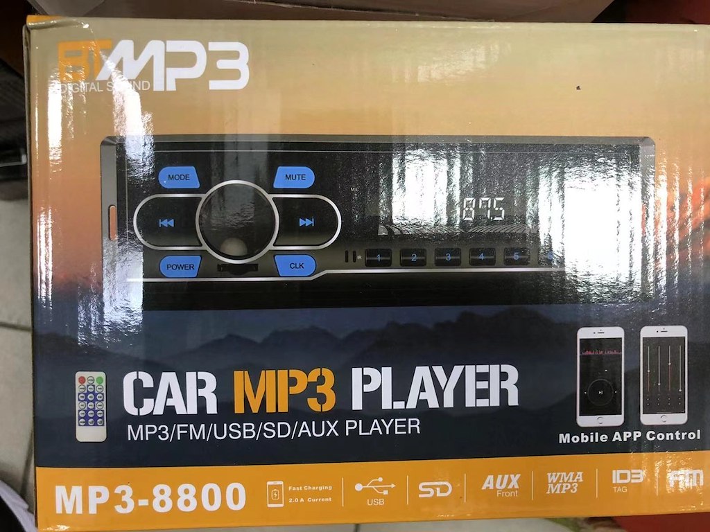 Auto radio MP3-8800 – Auto radio MP3-8800