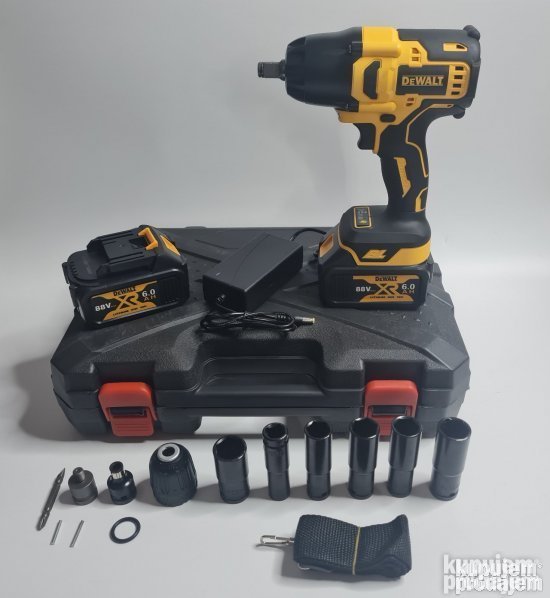 Dewalt aku udarni odvijac busilica srafilica 98V+6 gedora – Dewalt aku udarni odvijac busilica srafilica 98V+6 gedora