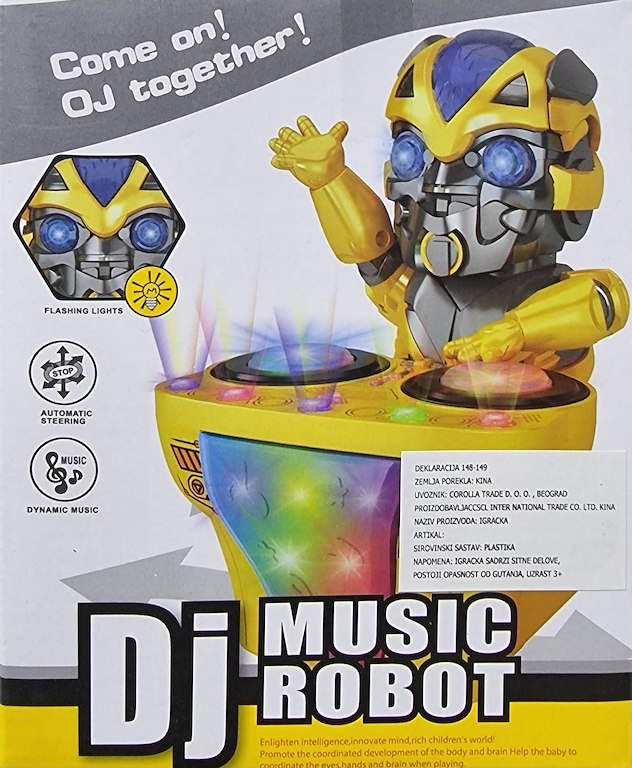 DJ muzički robot za decu – DJ muzički robot za decu