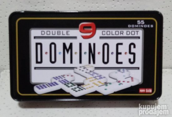 Domine double 9 / 55 komada – Domine double 9 / 55 komada