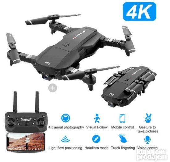 Dron F62 4K HD kamera Vrhunski dron sa 2 kamere – Dron F62 4K HD kamera Vrhunski dron sa 2 kamere