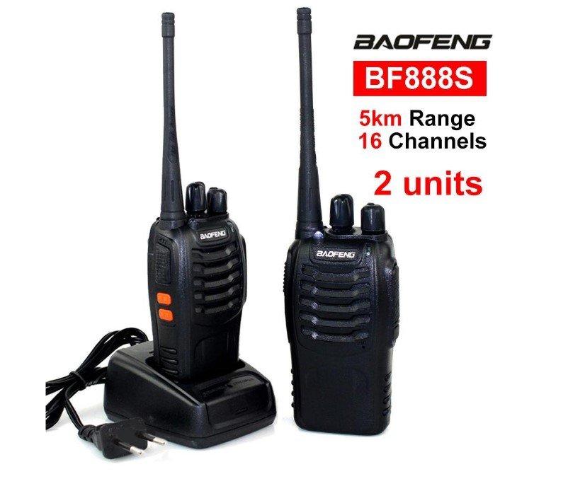 KOMPLET 2 KOM Radio Stanice Baofeng 888s handsfree Toki voki – KOMPLET 2 KOM Radio Stanice Baofeng 888s handsfree Toki voki