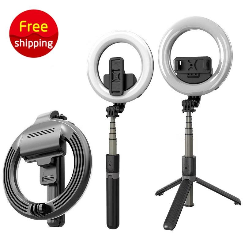 L07 Portable 5″ Selfie Ring Light Mini Wireless Selfie Stick – L07 Portable 5″ Selfie Ring Light Mini Wireless Selfie Stick